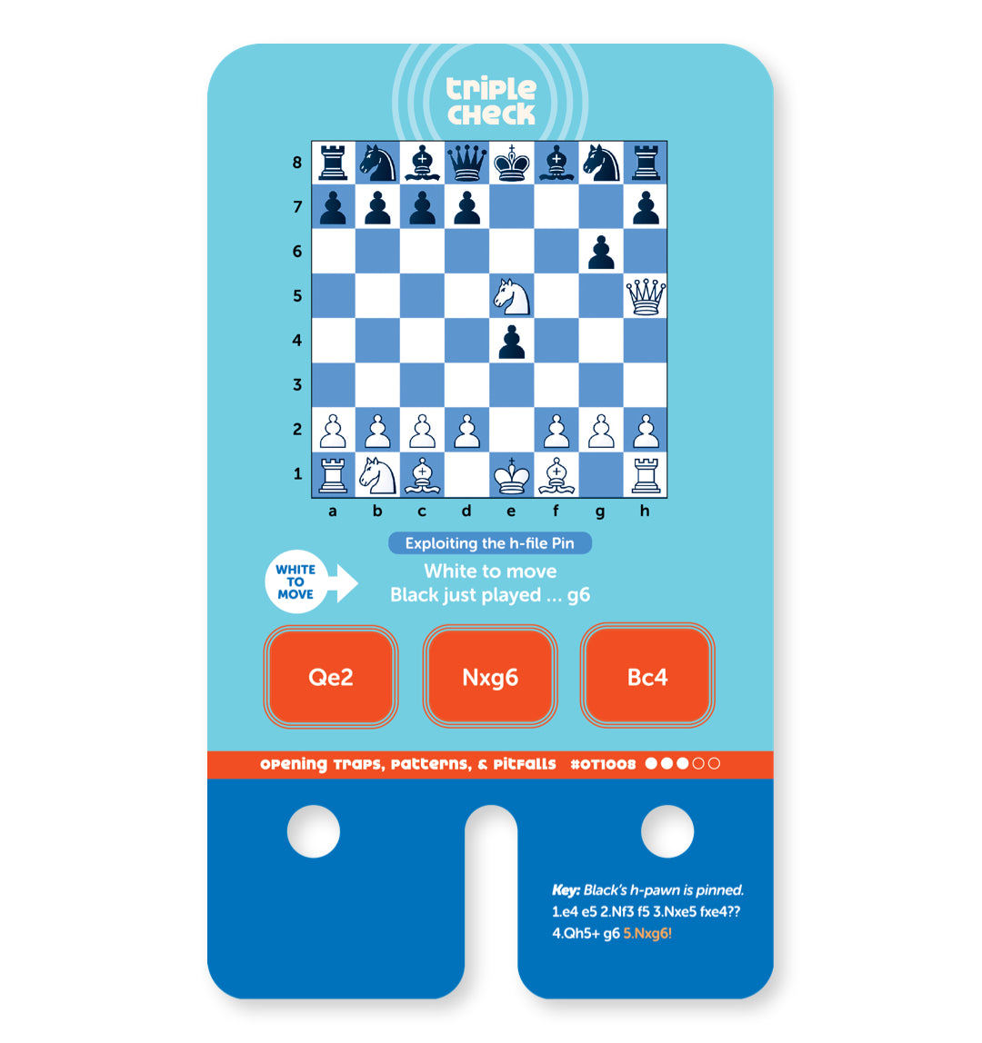 Triple Check Opening Traps, Patterns, & Pitfalls Deck – Coach Jay's ...
