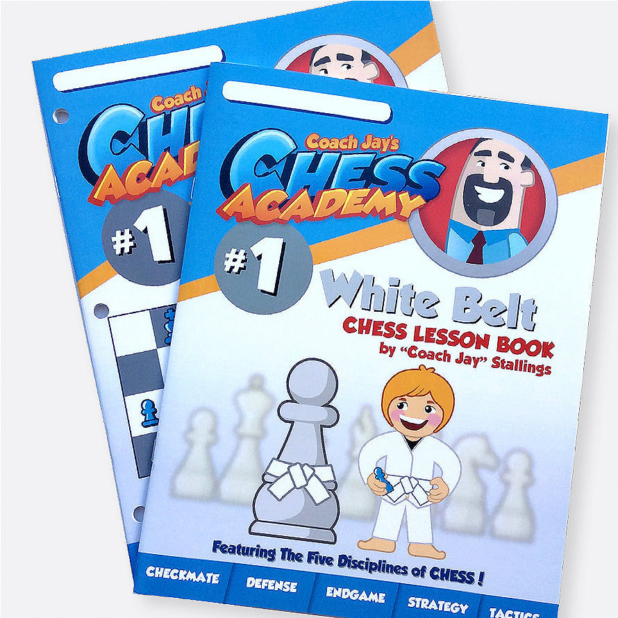 White – Black Belt COMPLETE Set – Coach Jay's Chess Academy